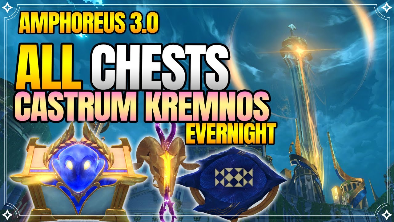All Treasures in ''Strife Ruins'' Castrum Kremnos - Amphoreus 3.0 ...