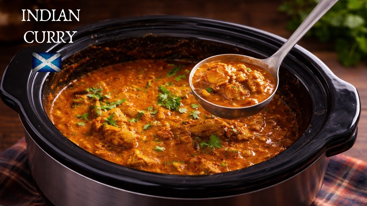 Chicken Curry | Indian takeaway style | Crockpot Recipe | Slow Cooker ...