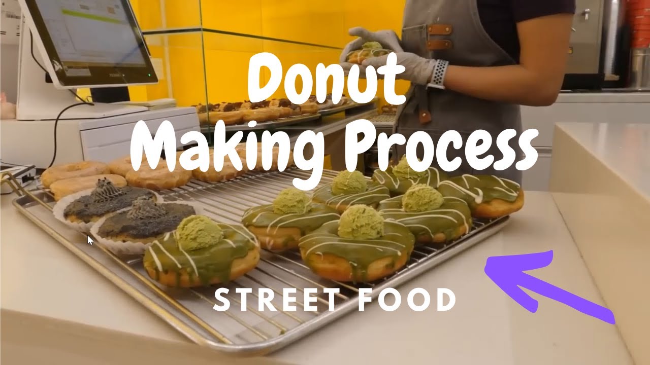 Amazing Machine Ring Donut - Korean Street Food - YouTube