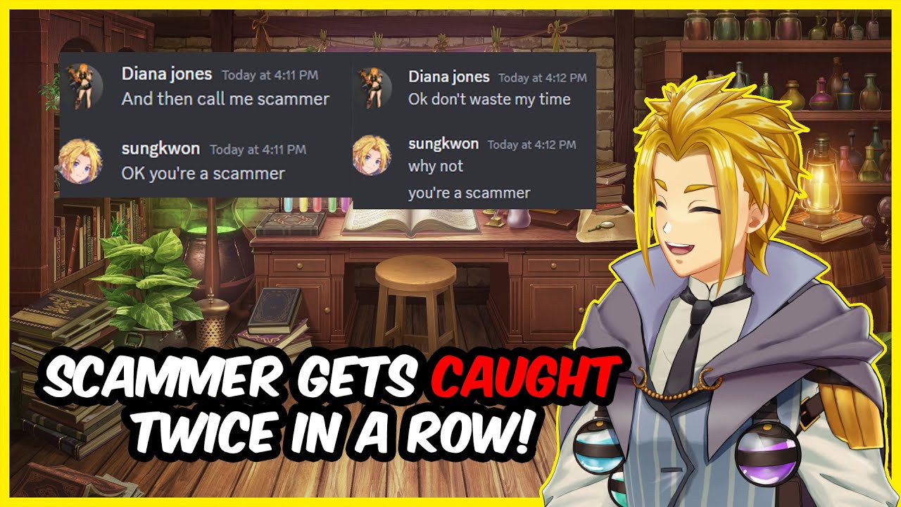 GFX Scammers Are On Discord Now?! Catching a Scammer in Two Lies Back ...