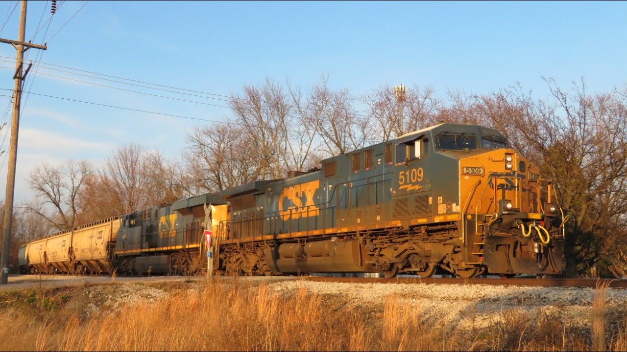 CSX 5109 / Olney IL - YouTube