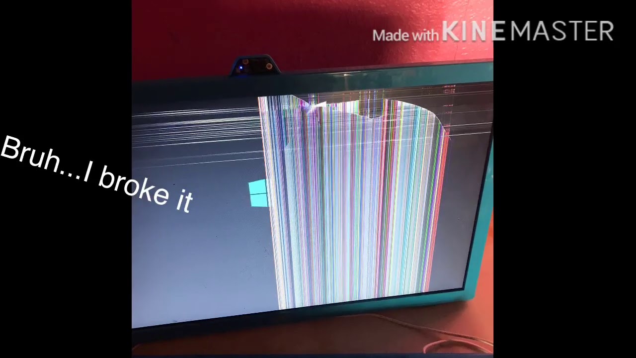 I broke my computer. - YouTube
