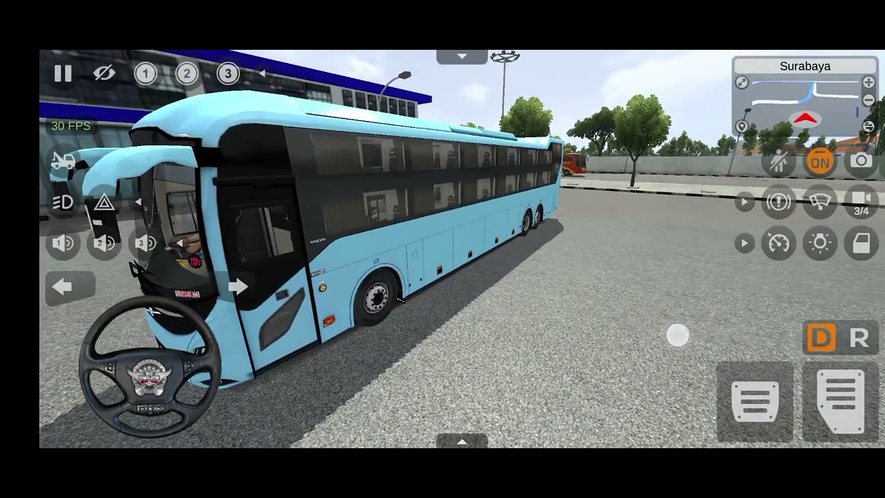 The All New Volvo 9600S VECV Bus Mod First Ever In BUSSID - YouTube