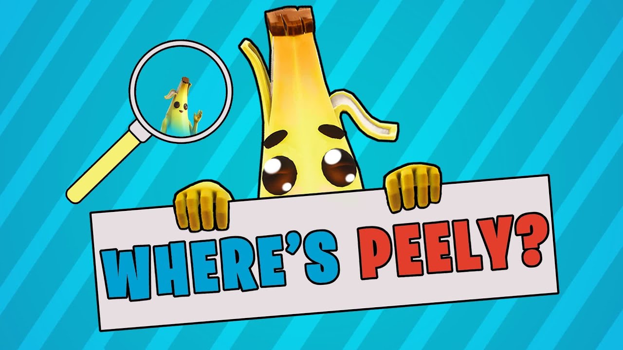 FORTNITE WHERE'S PEELY? ALL 3 STAGES - PEELY FISHTICK AND JONESY ...