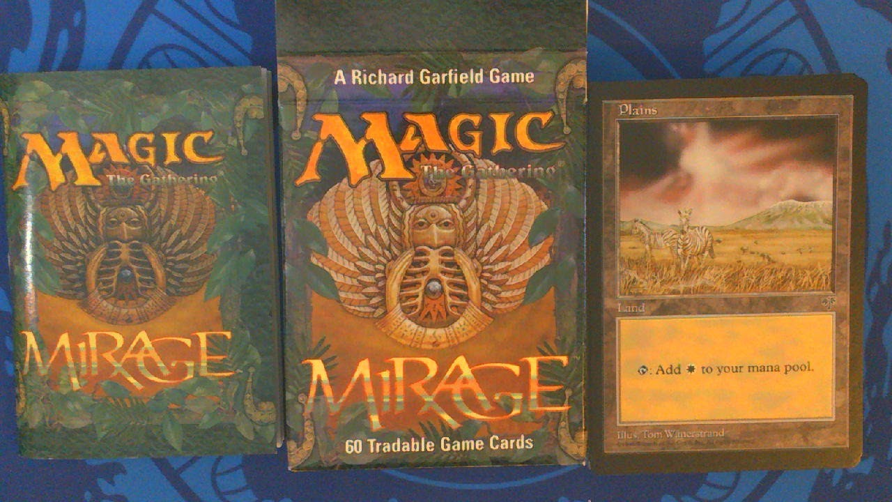 Magic the Gathering 1996 Mirage Starter Deck #ThrowbackThursday 48 #mtg ...