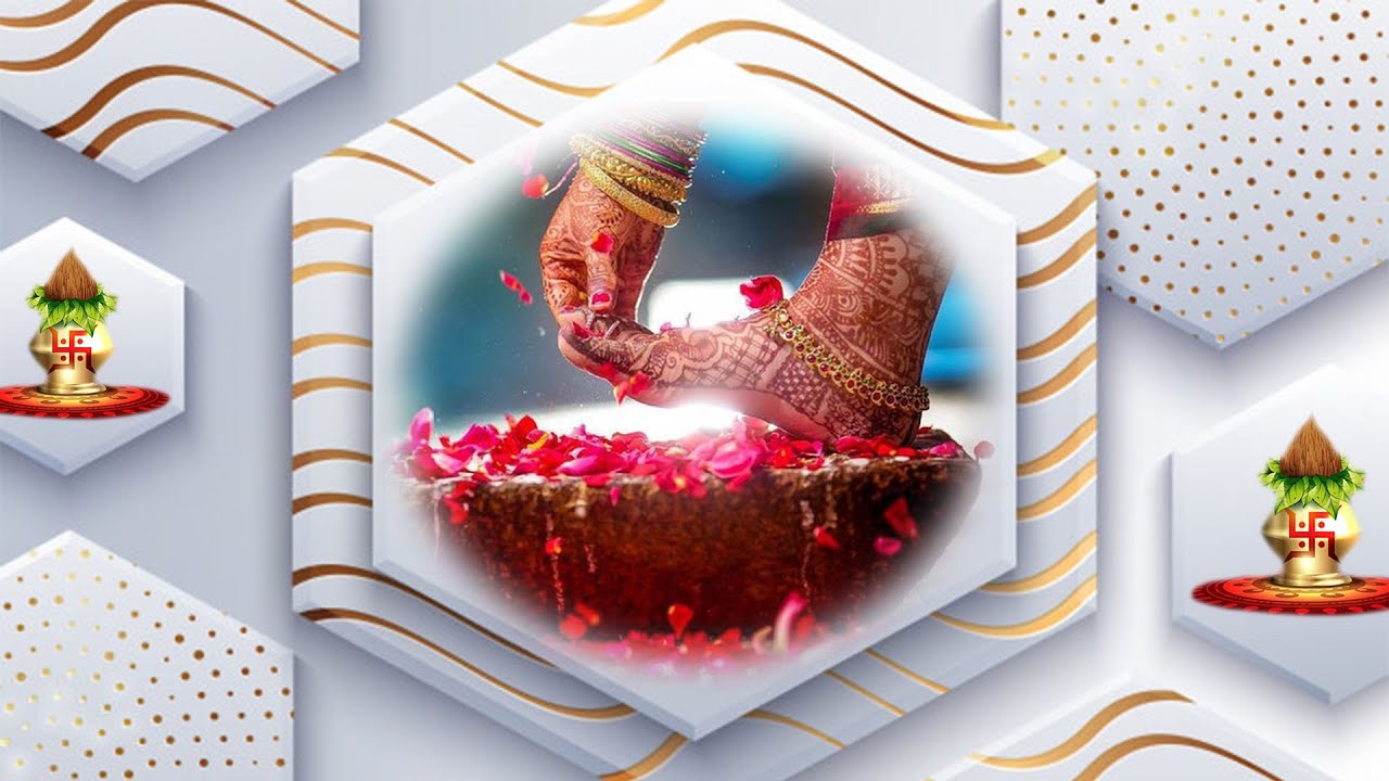Wedding Video Editing Effects And Frames | 200 Vidhi Alfa Frames ...