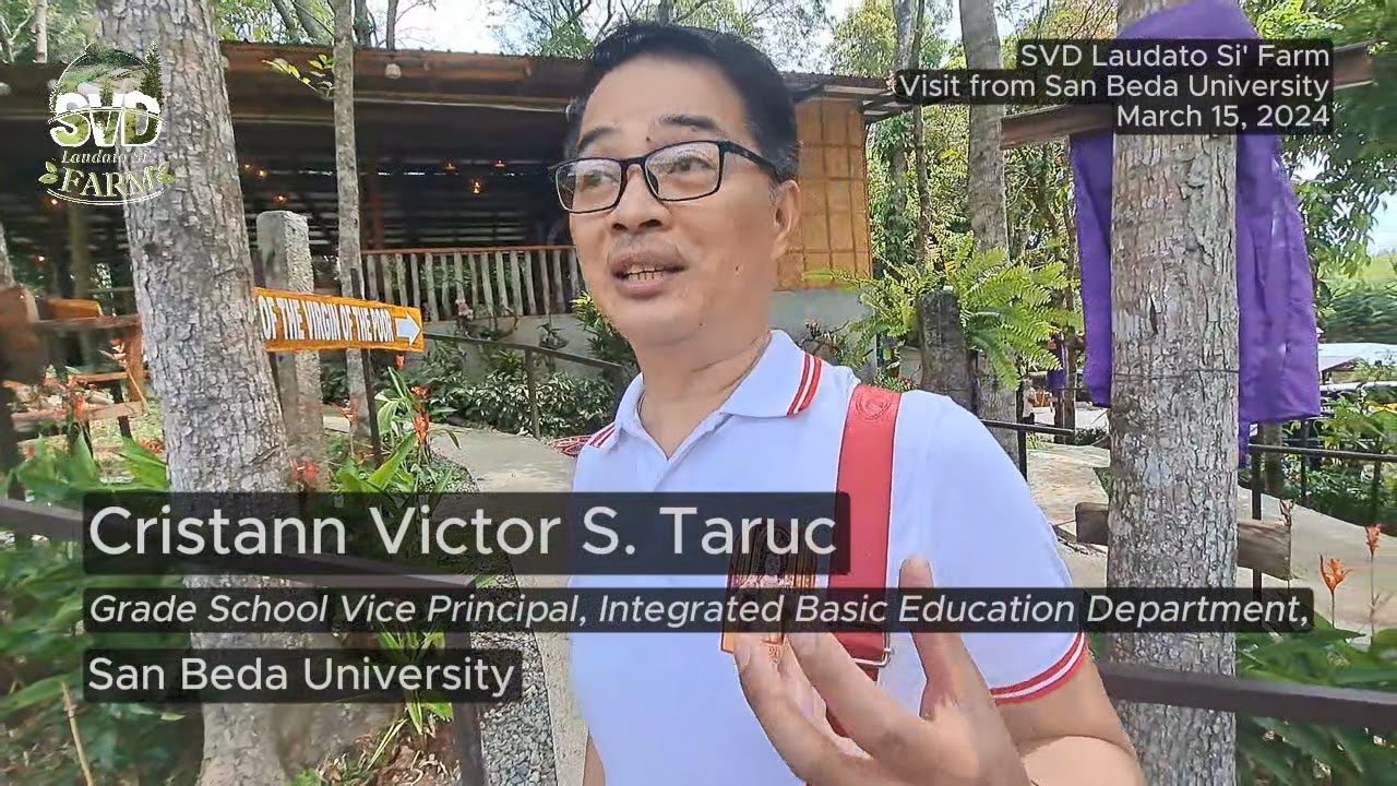 San Beda grade school vice principal talks about "learning outside ...
