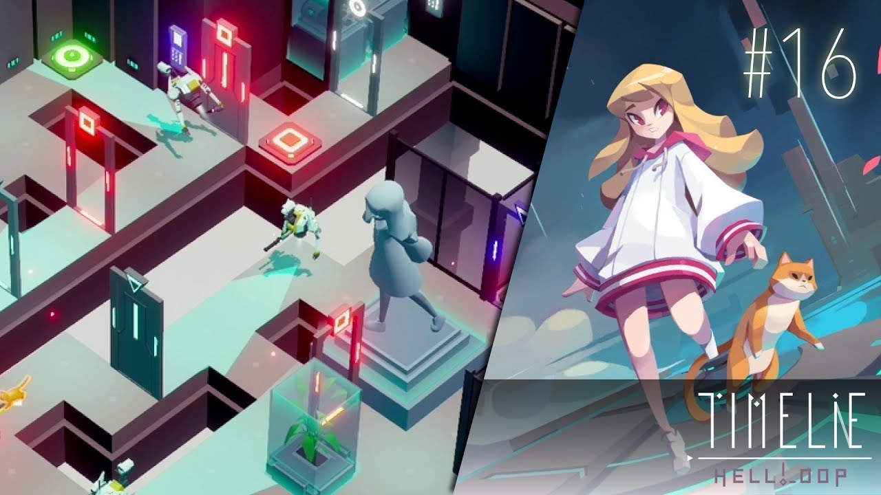 2体のロボットをうまく操作する - Timelie Hell Loop #16 - YouTube