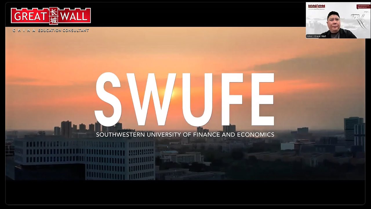 Live Info Session with Southwestern University of Finance and Economics ...