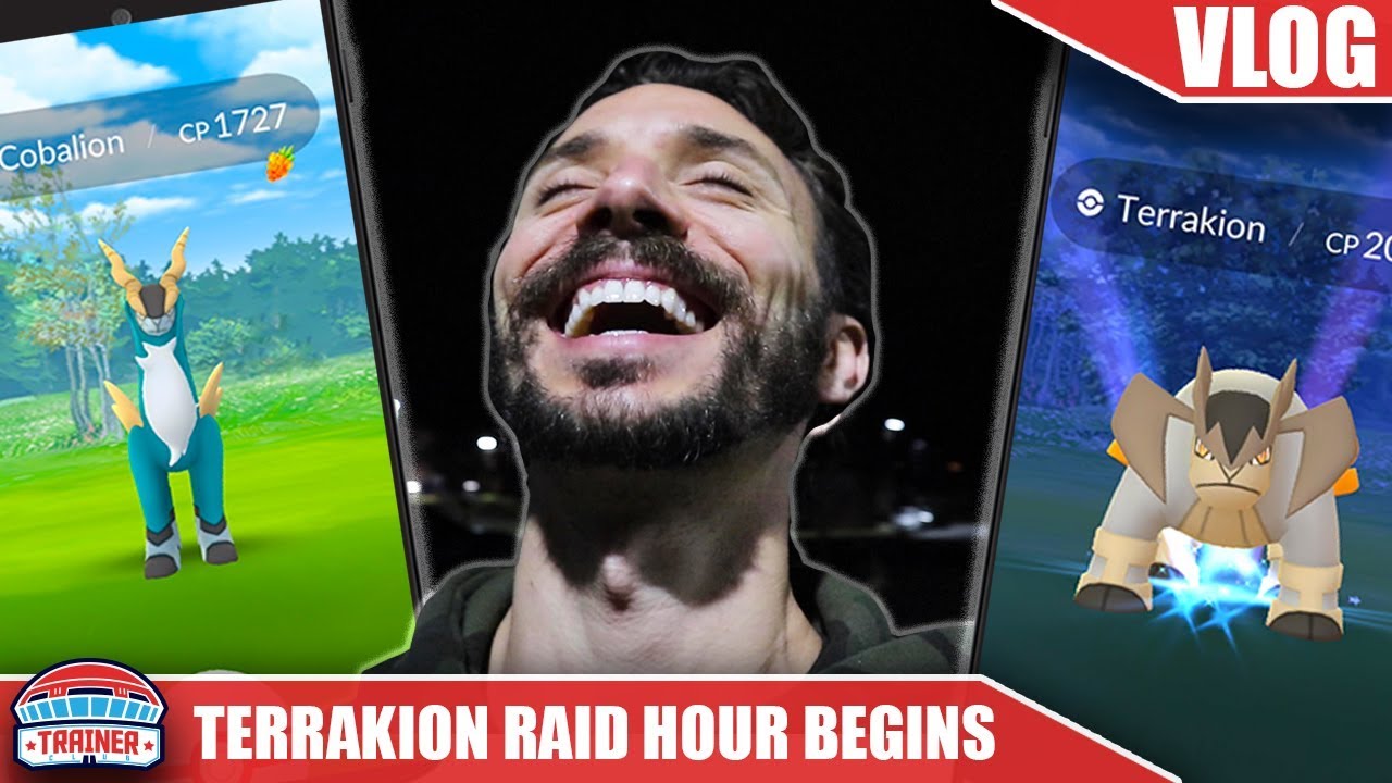 100 IV! DID I CATCH IT?! TERRAKION RAID HOUR | POKÉMON GO - YouTube