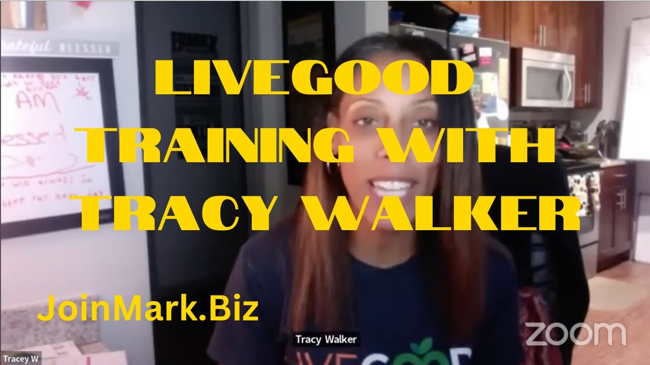 LiveGood Training With Tracy Walker - YouTube