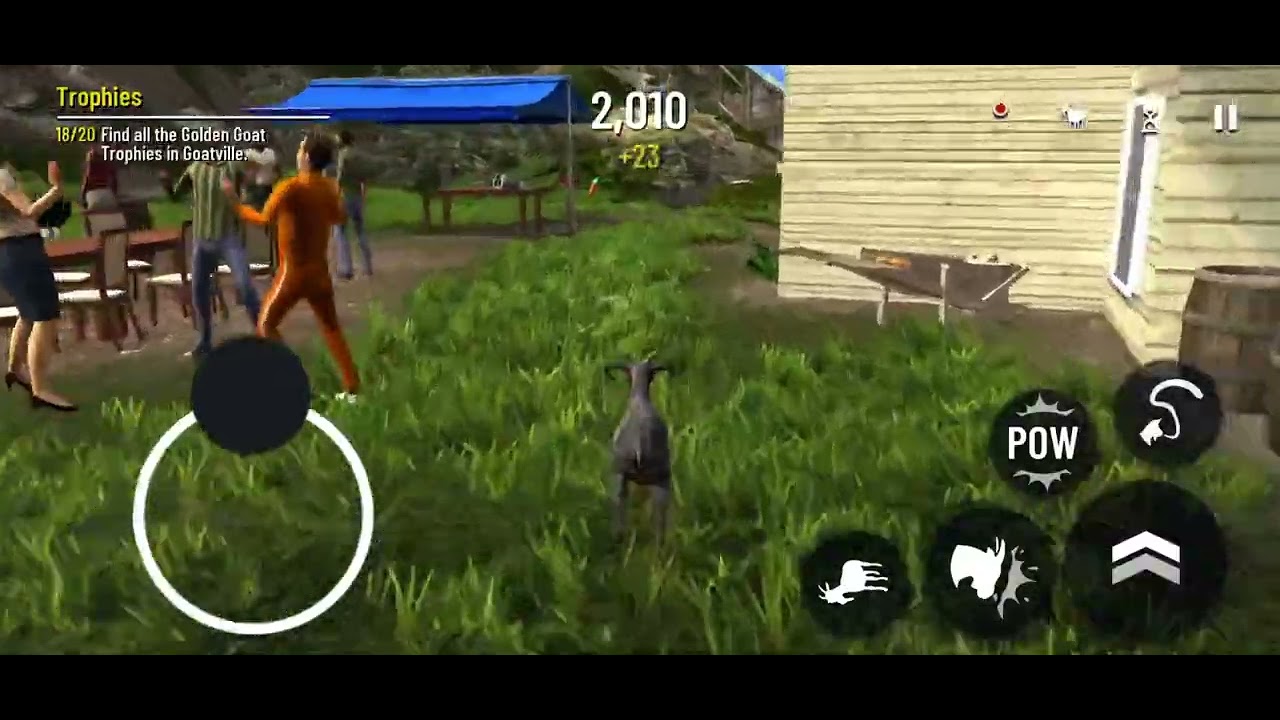 How to get the devil Goat In goat simulator Please like my video and ...