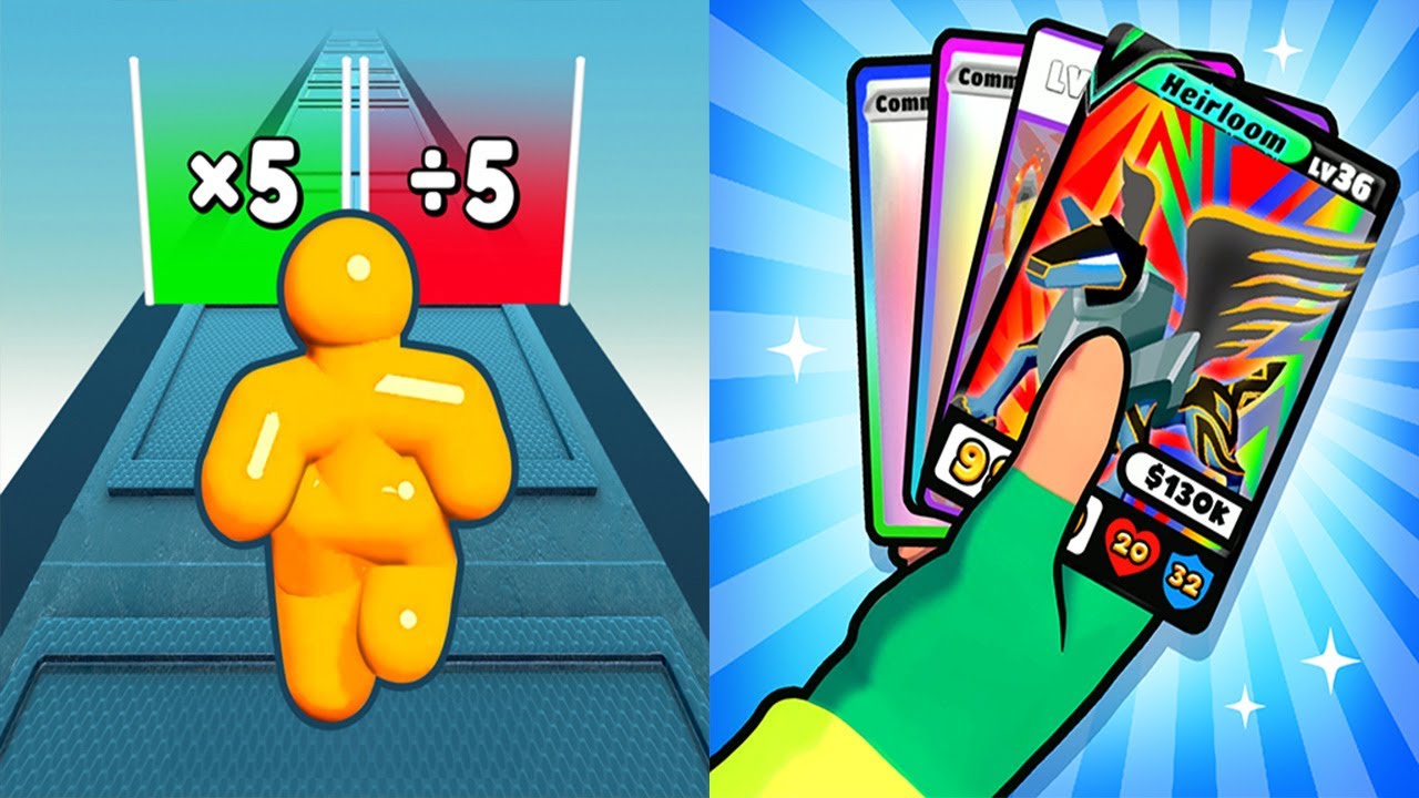 Tall Man Run VS Card Evolution - All Level Gameplay Android iOS Ep 1 ...