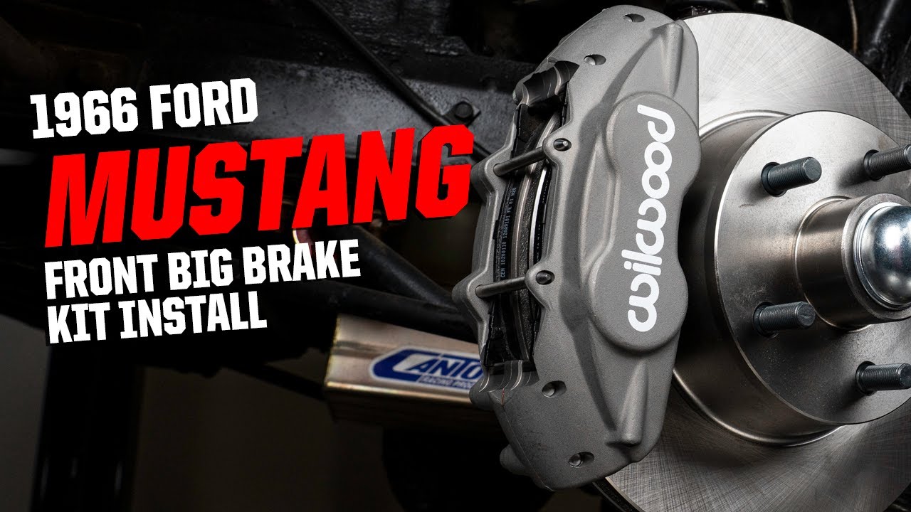 1965 - 1967 Ford Mustang Wilwood D11 Front Kit Installation - YouTube