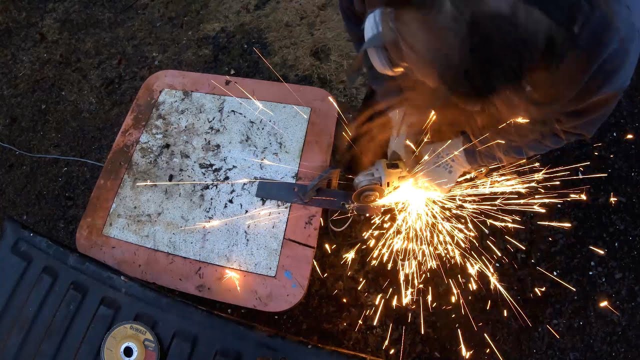 Fabricating Alternator Bracket - YouTube