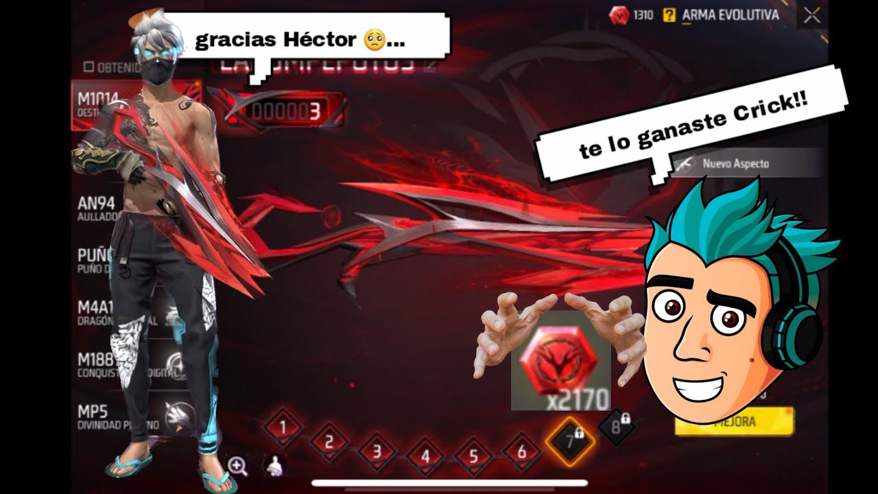 ASI MEJORE LA M1014 AL MÁXIMO😨!! SERÁ LA MEJOR M10? FREE FIRE| IPAD ...