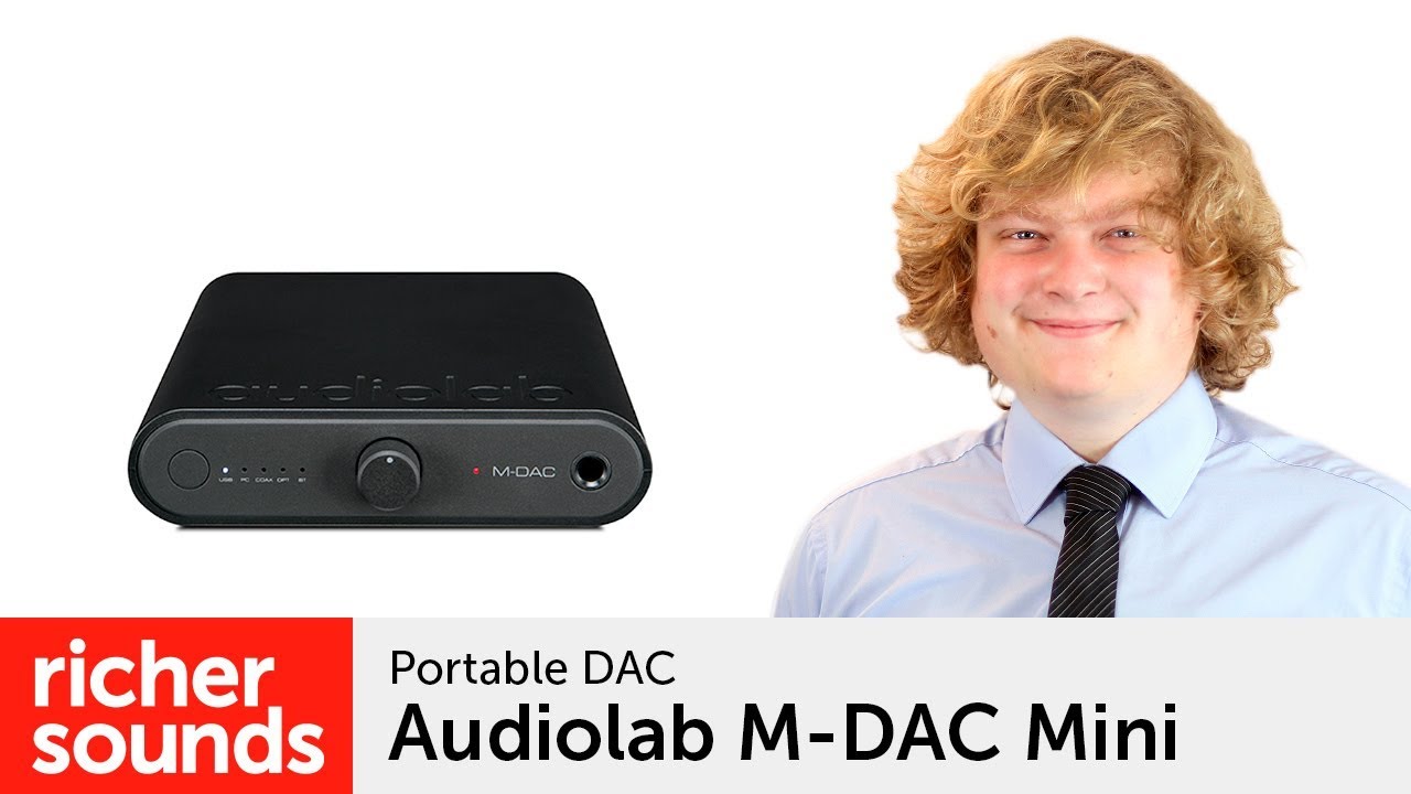 Audiolab M-DAC Mini - portable DAC | Richer Sounds - YouTube