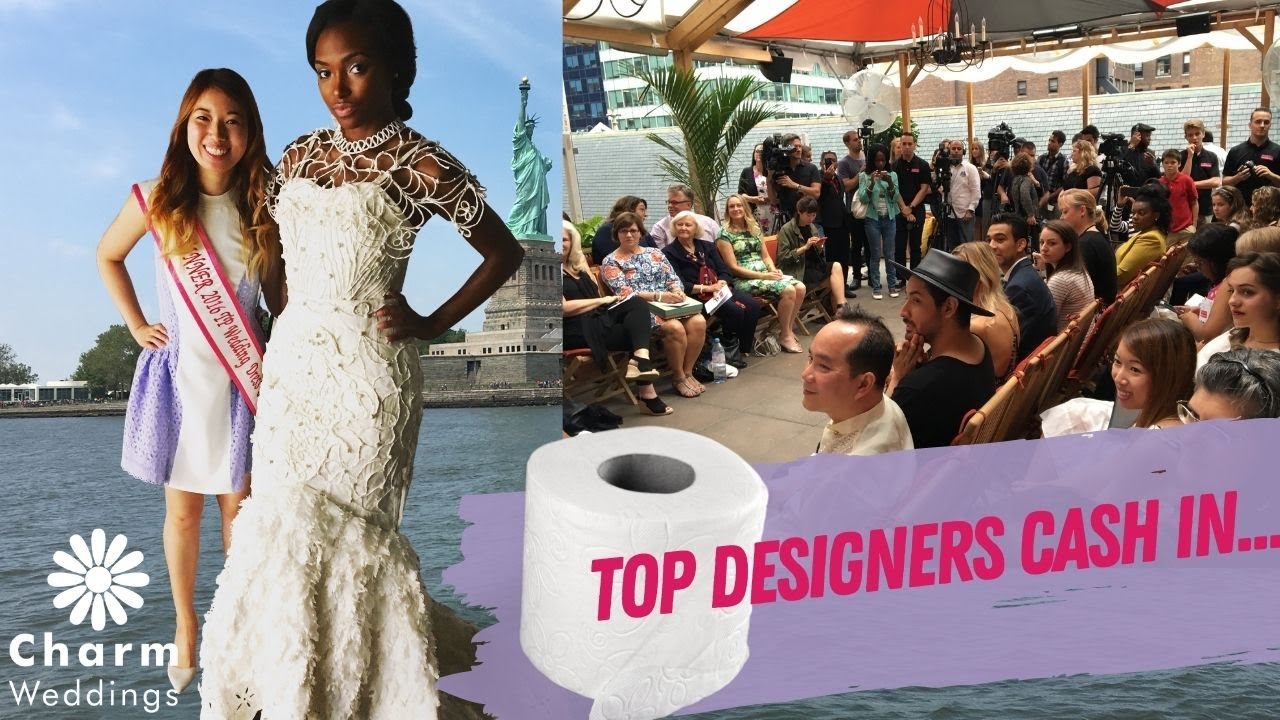 2016 Toilet Paper Wedding Dress Contest Presented By Cheap Chic ...