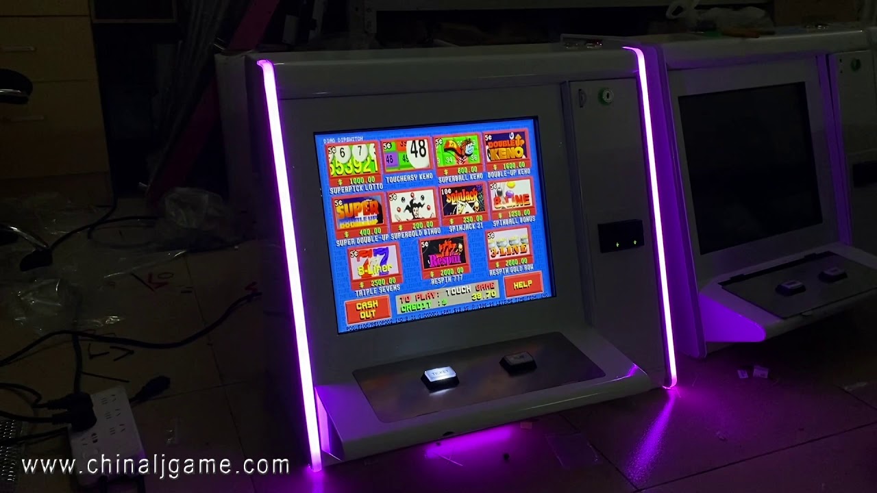 19 Inch Touch Screen POG POG Of Gold 510 Keno Slot Game Machines For ...