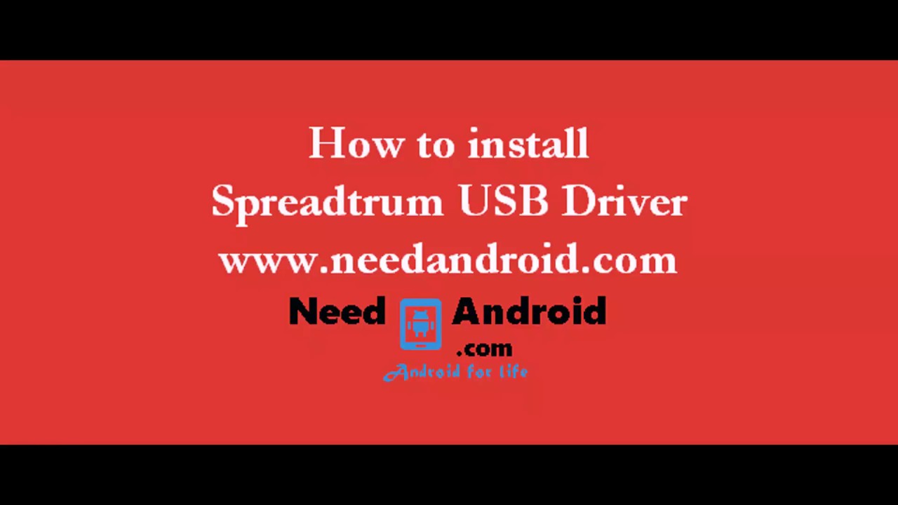 How to install Spreadtrum USB Driver - YouTube