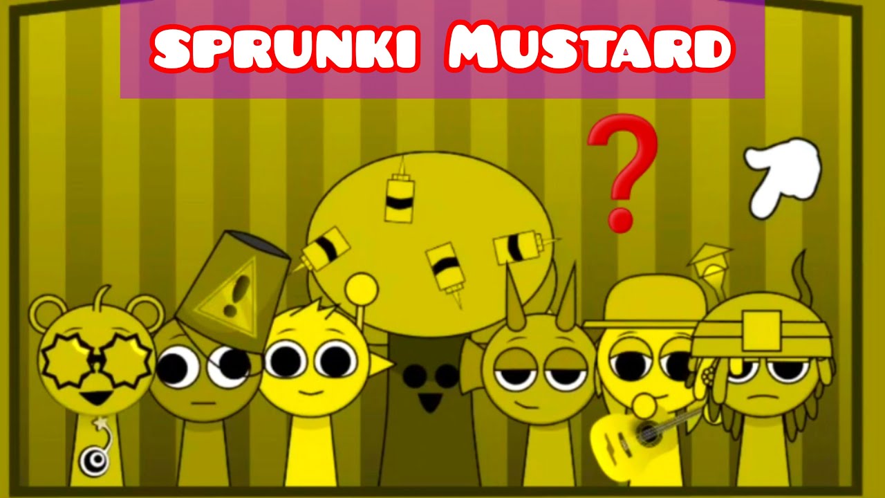 Sprunki Mustard #incredibox #sprunki - YouTube