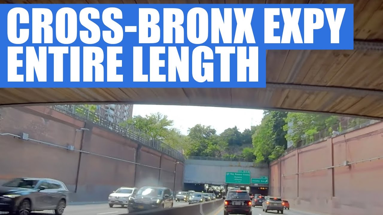 I-95 drive: Cross Bronx Expressway Entire Length - YouTube
