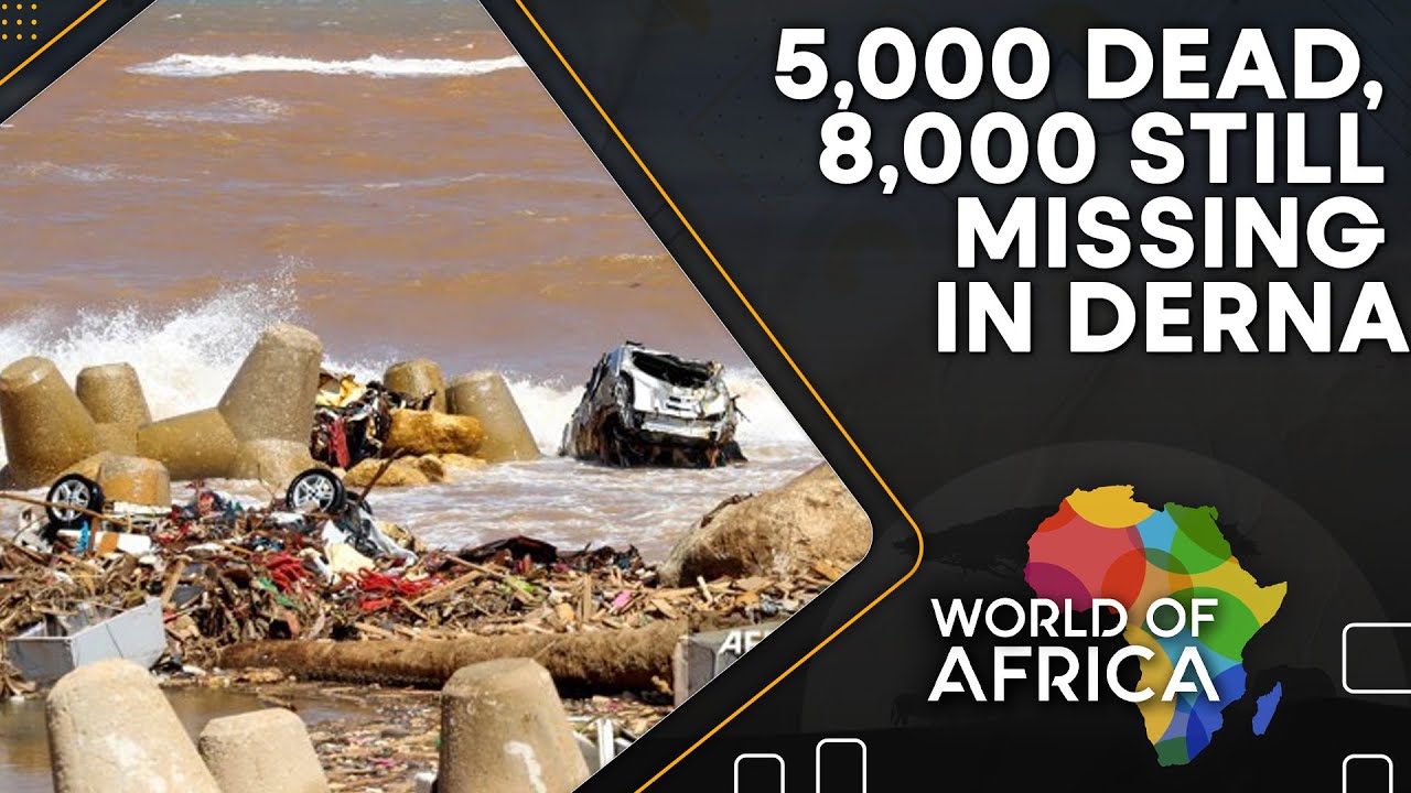 Libya: 1 year of deadly floods in Derna | 5,000 dead, 8,000 still ...