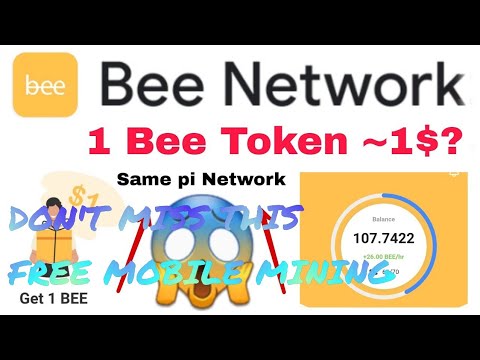 BEE NETWORK FULL EXPLAIN | CRYPTO CURRENCY MINING APP| BEE MINING ...