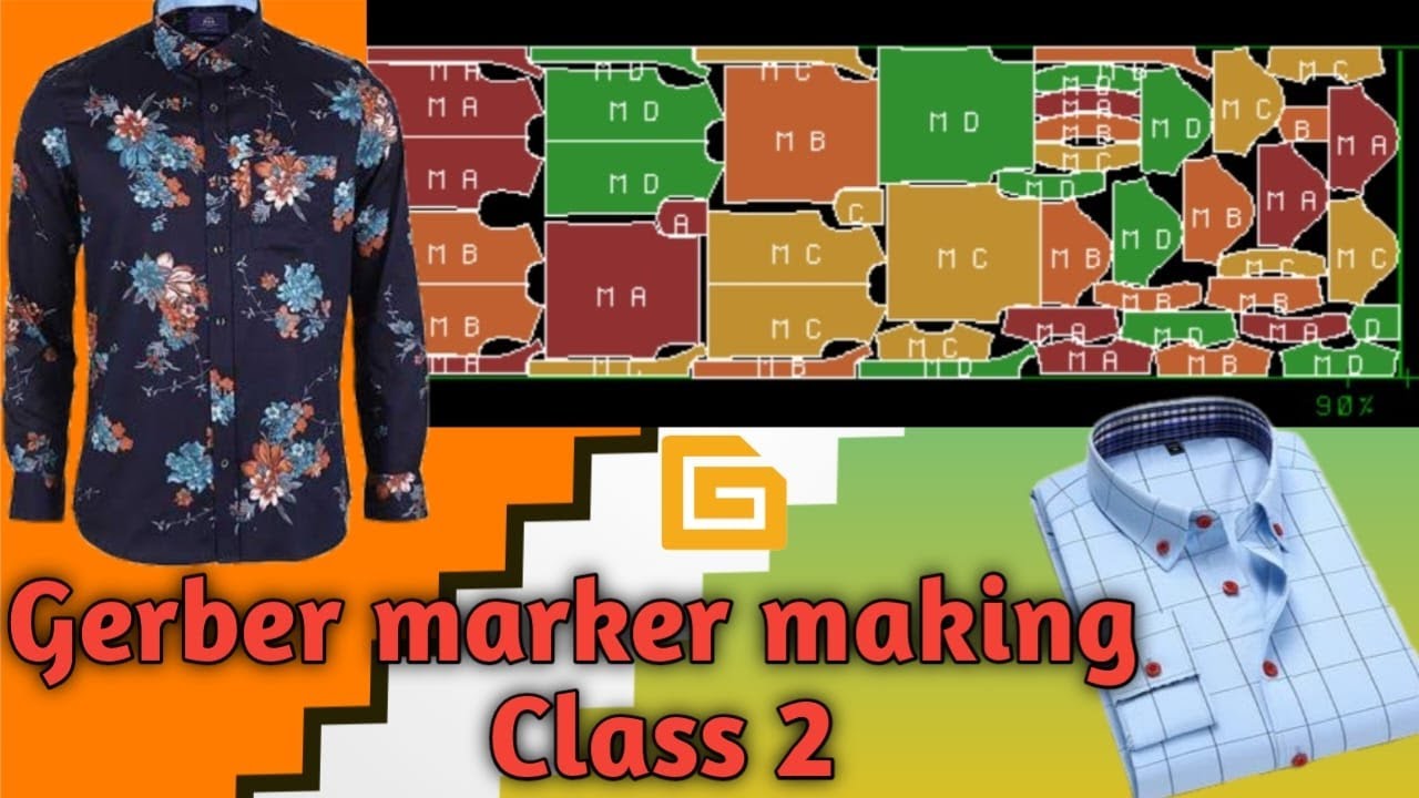 Gerber marker making class 2.Gerber software Training. Bangla tutorial ...