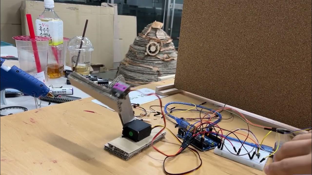 Arduino, 6 DoF IMU, servo motor, freeze button, openFrameworks serial communication - YouTube