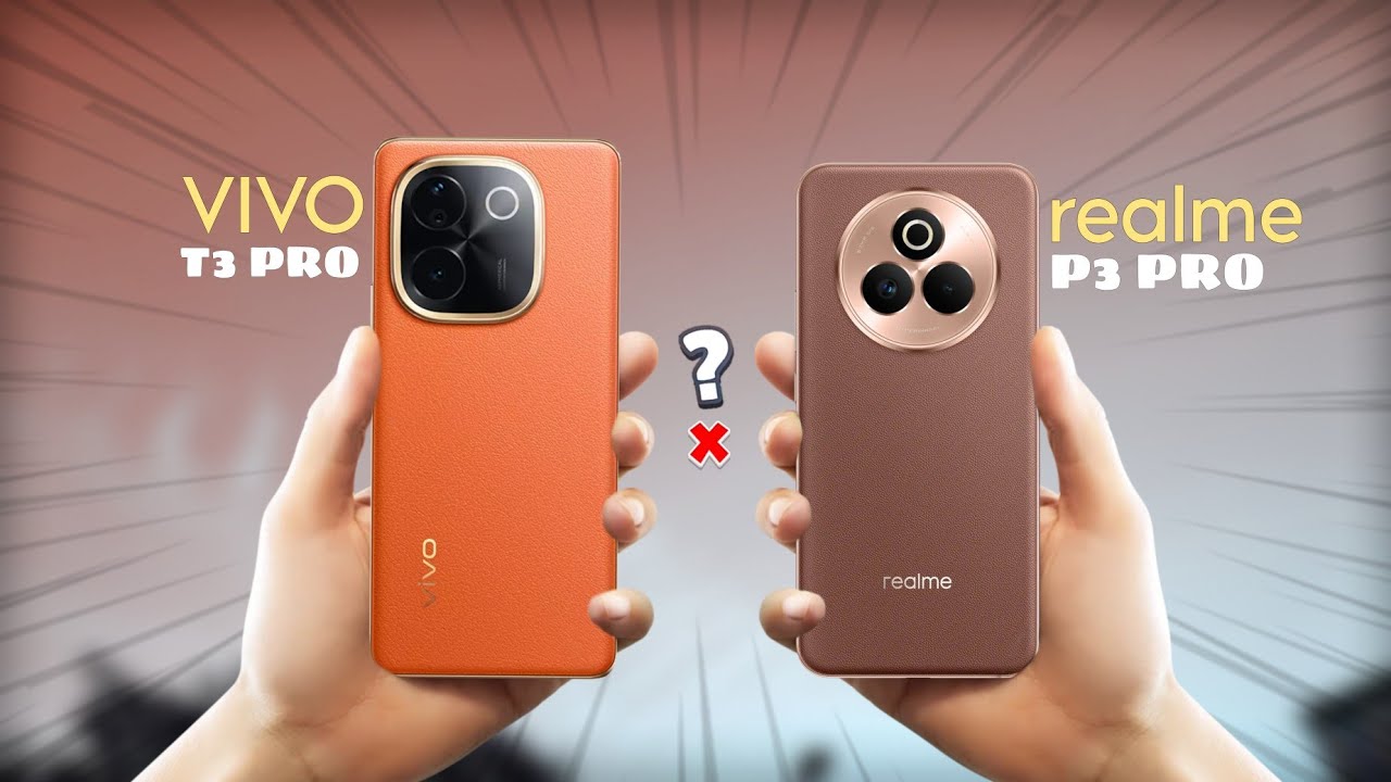 Realme P3 Pro vs Vivo T3 Pro - who is best🤔 - YouTube
