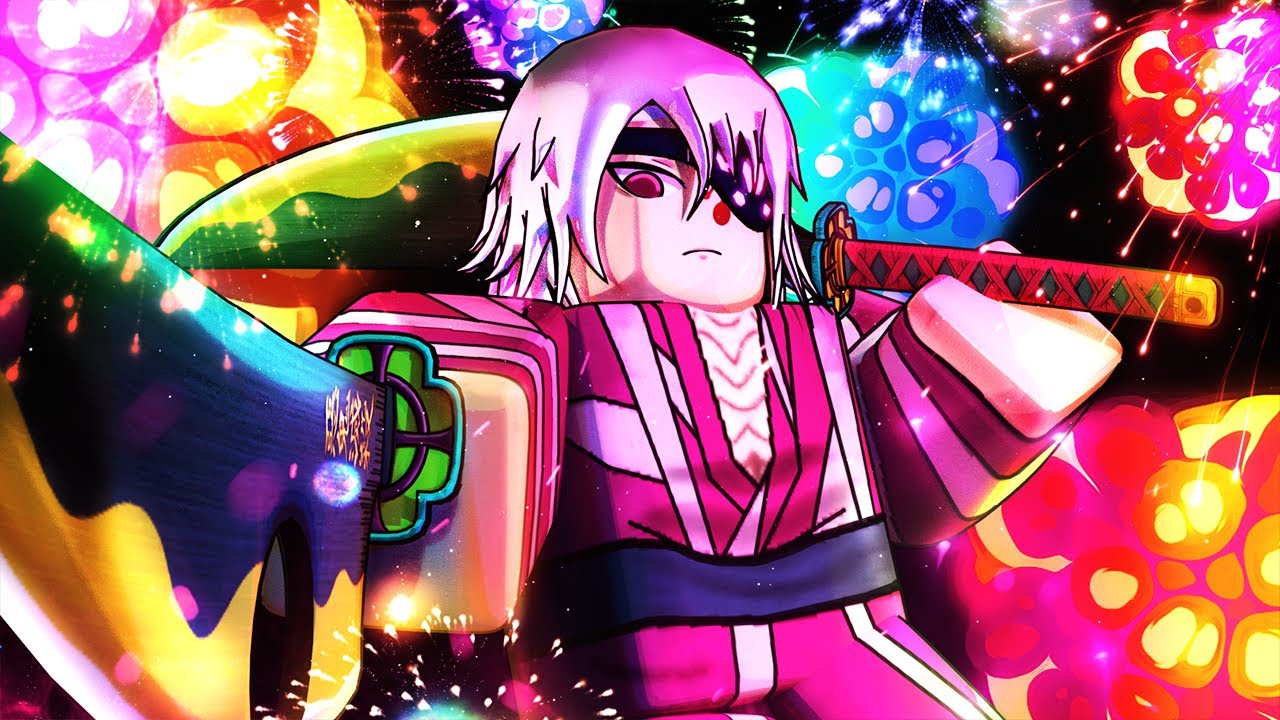 (DOES HE KNOW?) The Roblox Anime Showdown Tengen Uzui Experience - YouTube