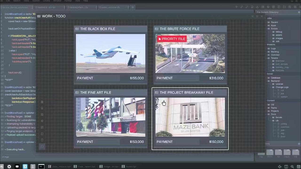GTAV:The Project breakaway File - YouTube