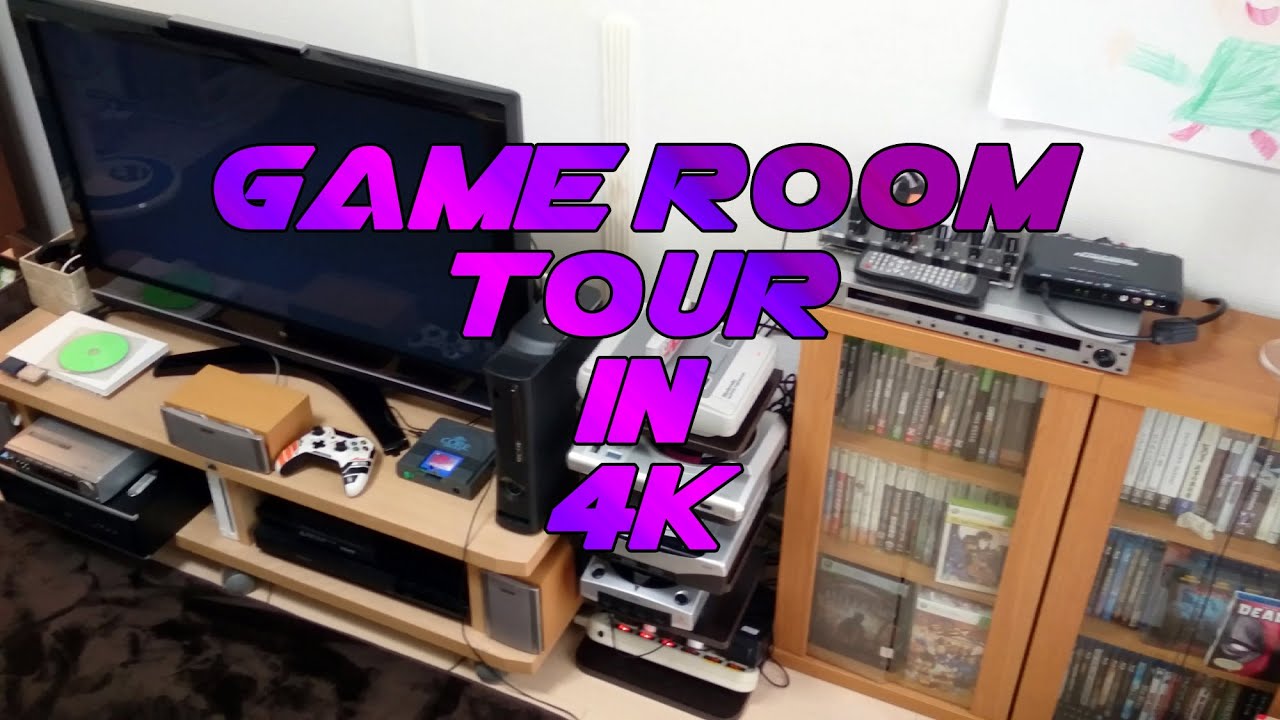 Game Room Tour in 4K!! - YouTube
