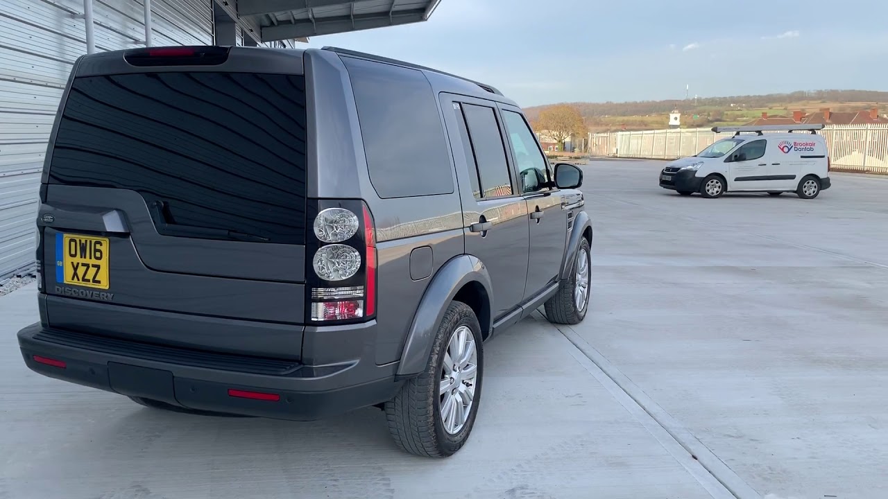 Seeker styling offer the 2016 Landrover discovery 4 commercial with a ...