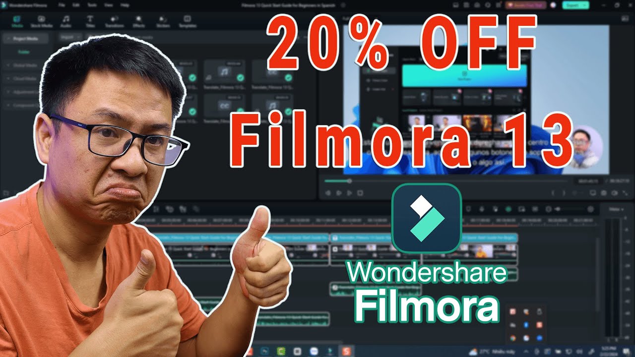 20% de descuento en el código de cupón de descuento de Filmora 13 2024 ...
