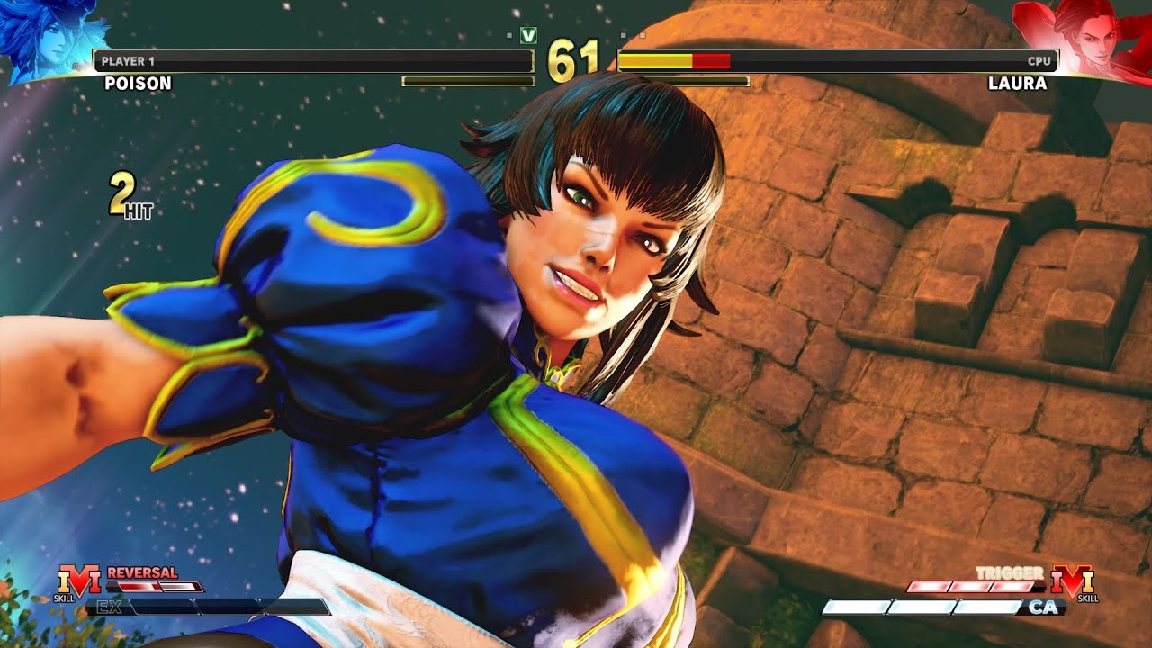 Poison this suit will look better on me! Street Fighter V Mod - YouTube