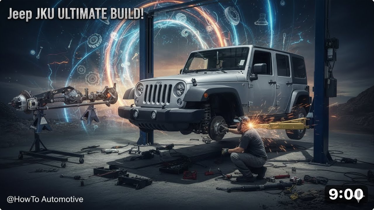 Come Along As I Build A Jeep Wrangler From The Ground Up! - YouTube