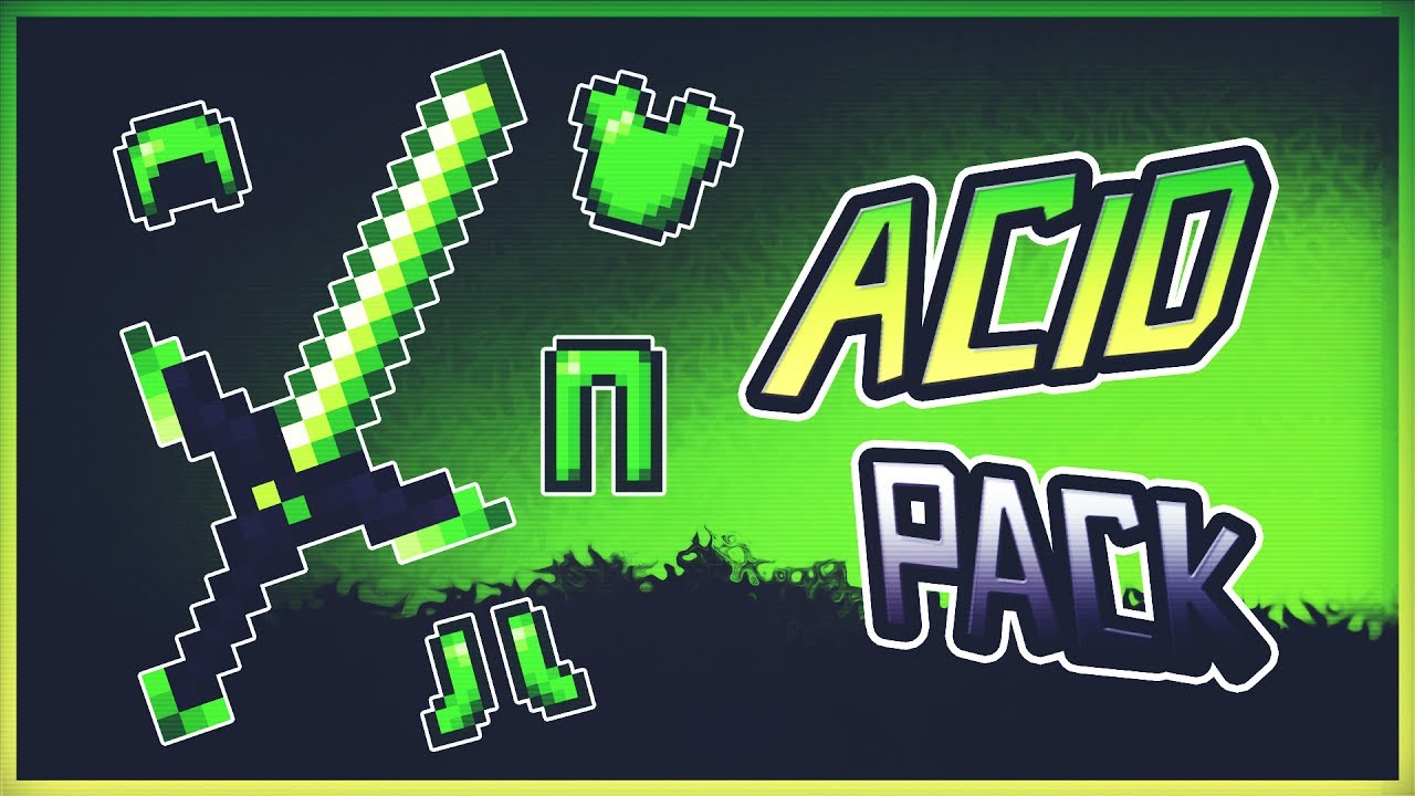 ️MINECRAFT PVP TEXTURE PACK - ACID PACK ️ - YouTube