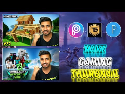 HOW TO MAKE GAMING THUMBNAIL | techno gamerz jaisa thumbnail kaise ...