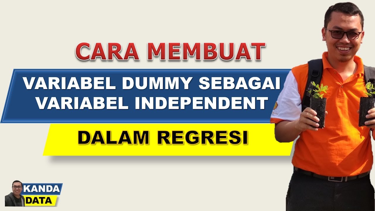 Cara membuat variabel dummy sebagai variabel independent - YouTube