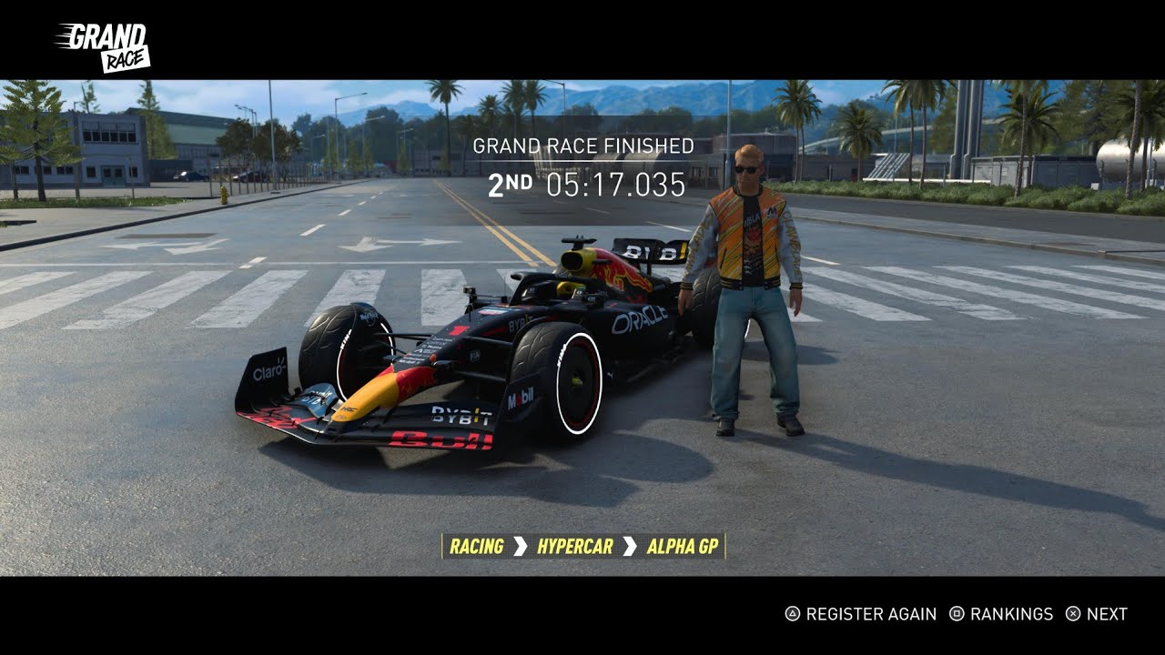Grand Race 2nd place finish. - YouTube