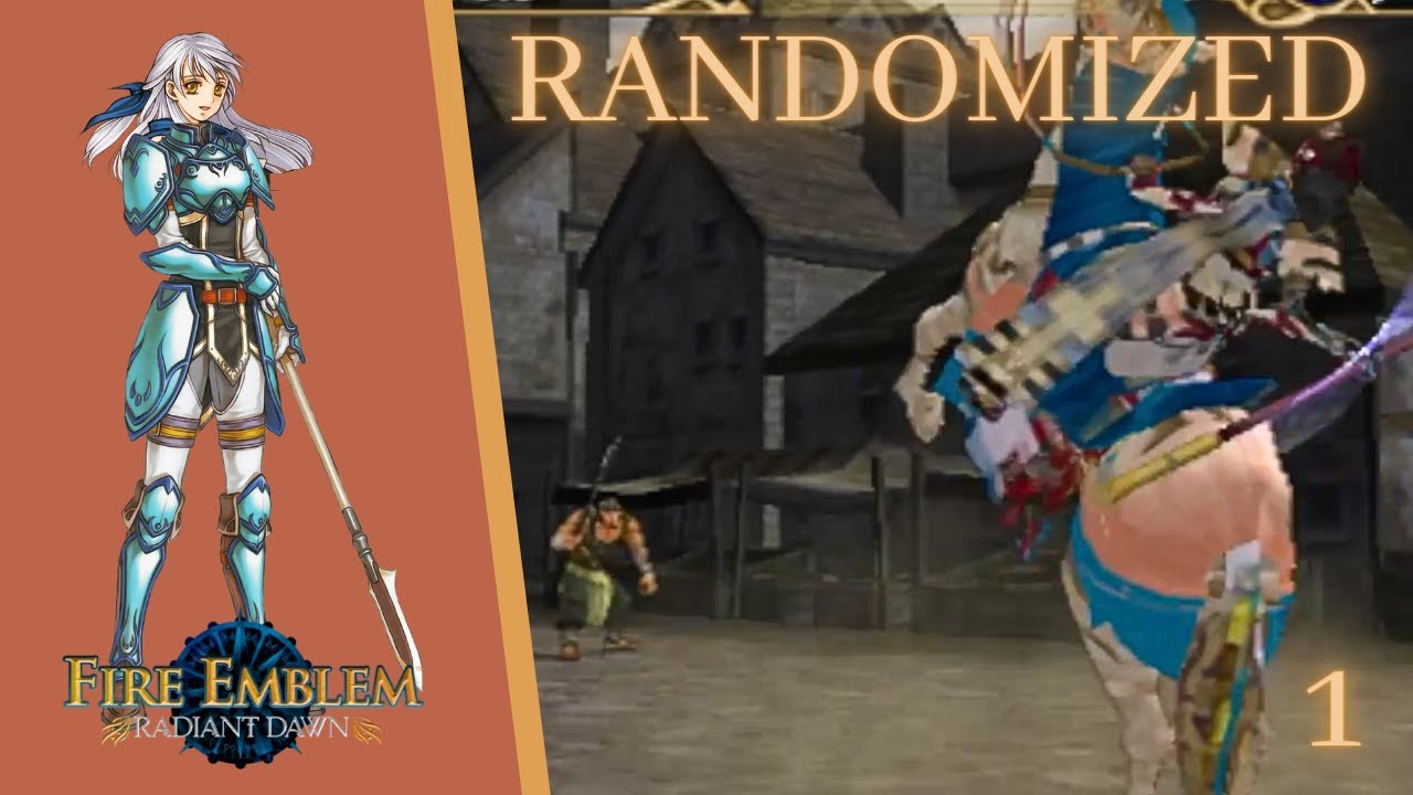 "The silver haired silver knight" Radiant Dawn randomized classes part 1 - YouTube