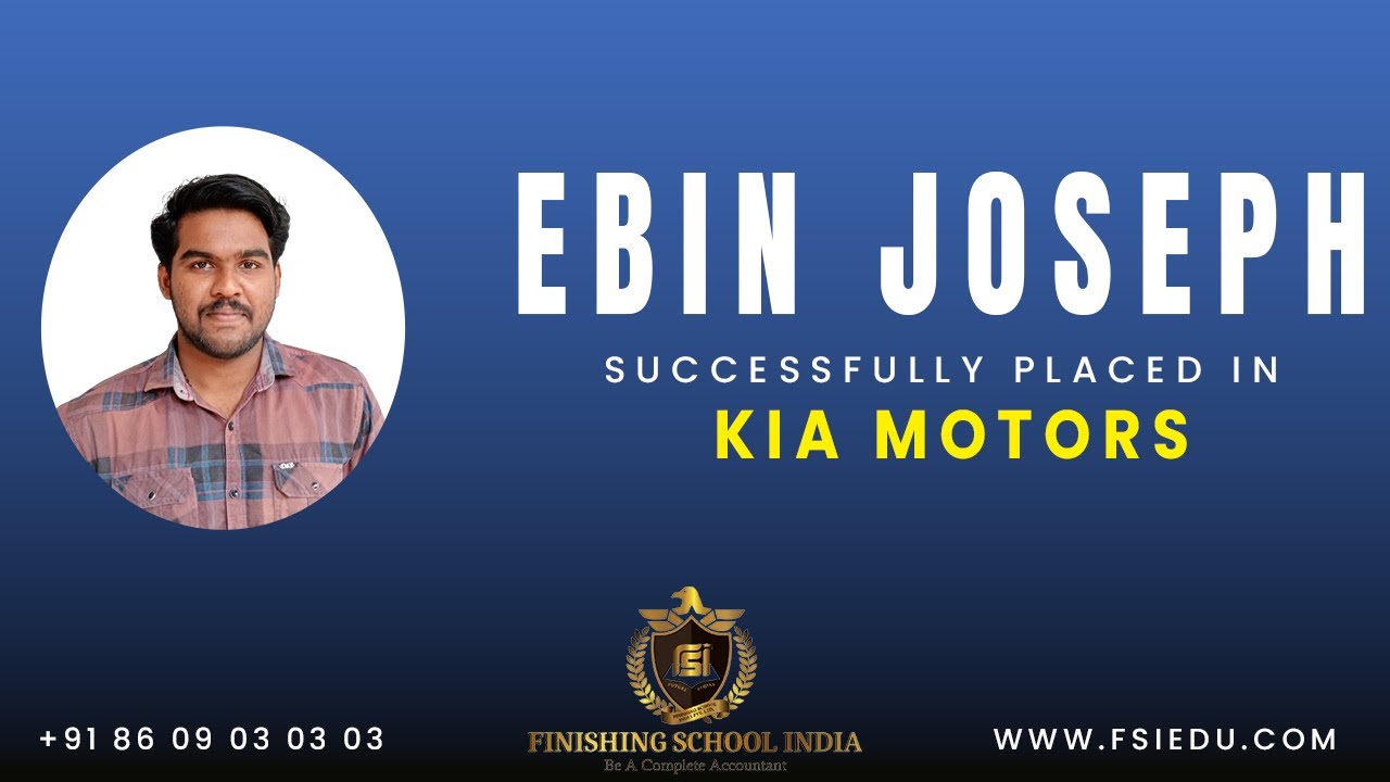 Success Journey Of Ebin Joseph | Finishing School India | Kochi | Malappuram - YouTube