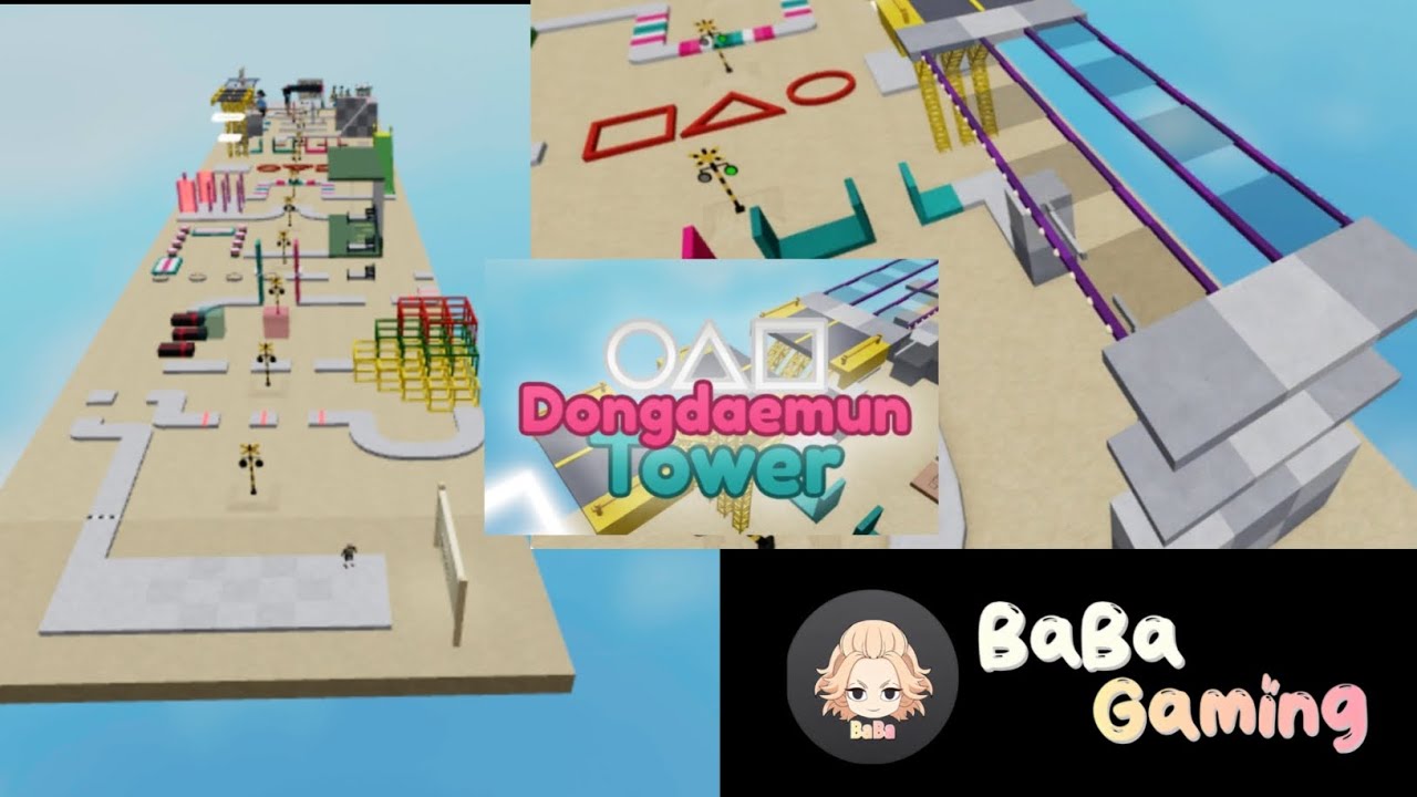 BaBa Playing Dongdaemun Tower In Roblox And Win | Roblox | BaBa Gaming ...