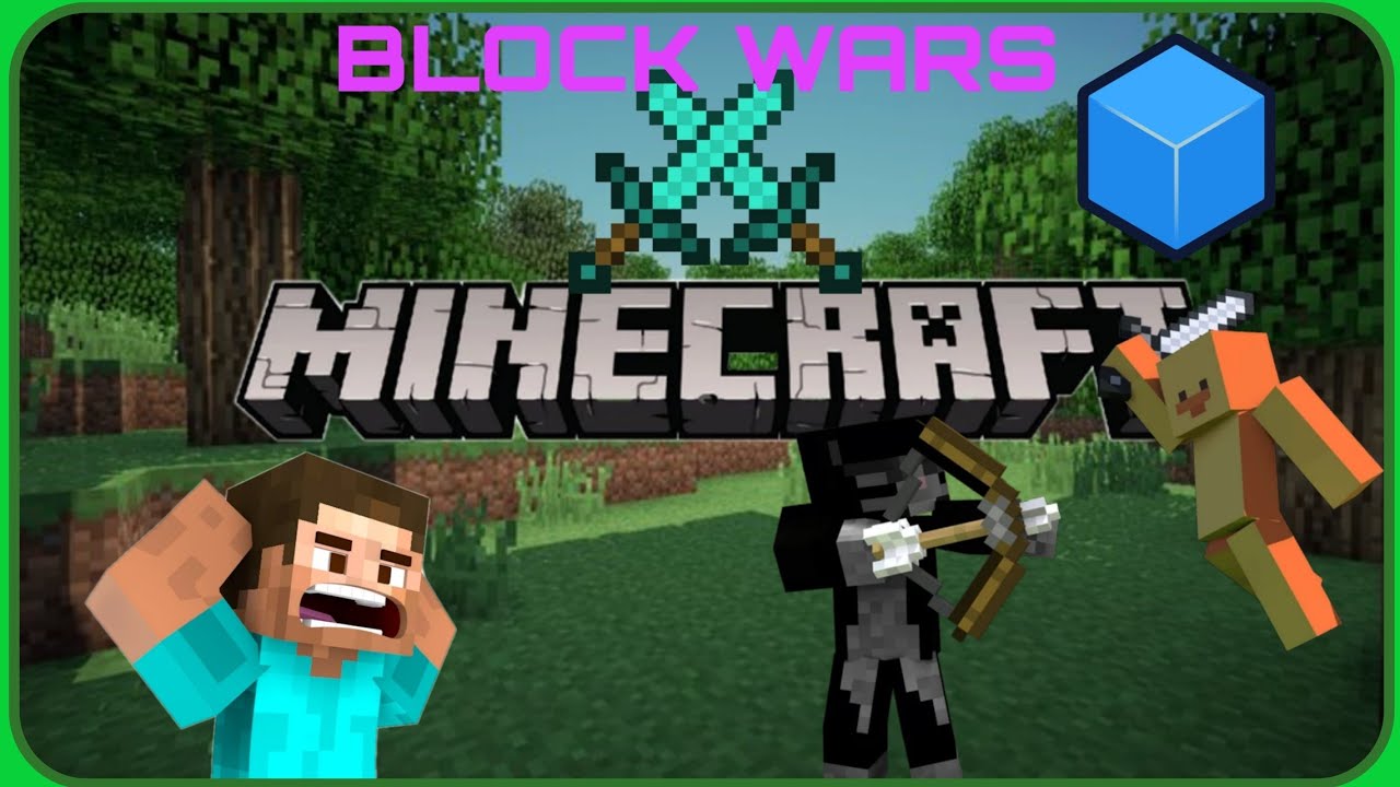 MINECRAFT BLOCK WARS| MINECRAFT CUBE CRAFT/MINECRAFT GAMEPLAY - YouTube