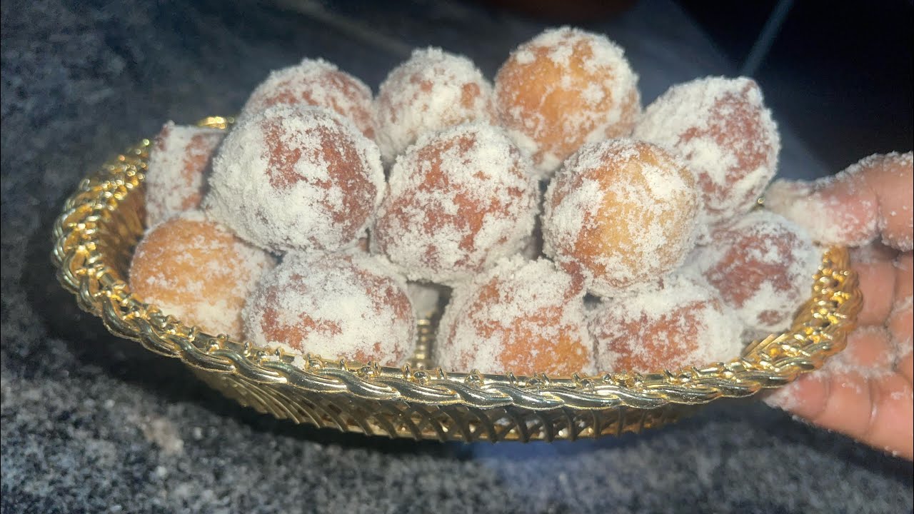 How to make glazed puff puff the perfect way🤤😋 #food #nigerianpuffpuff ...