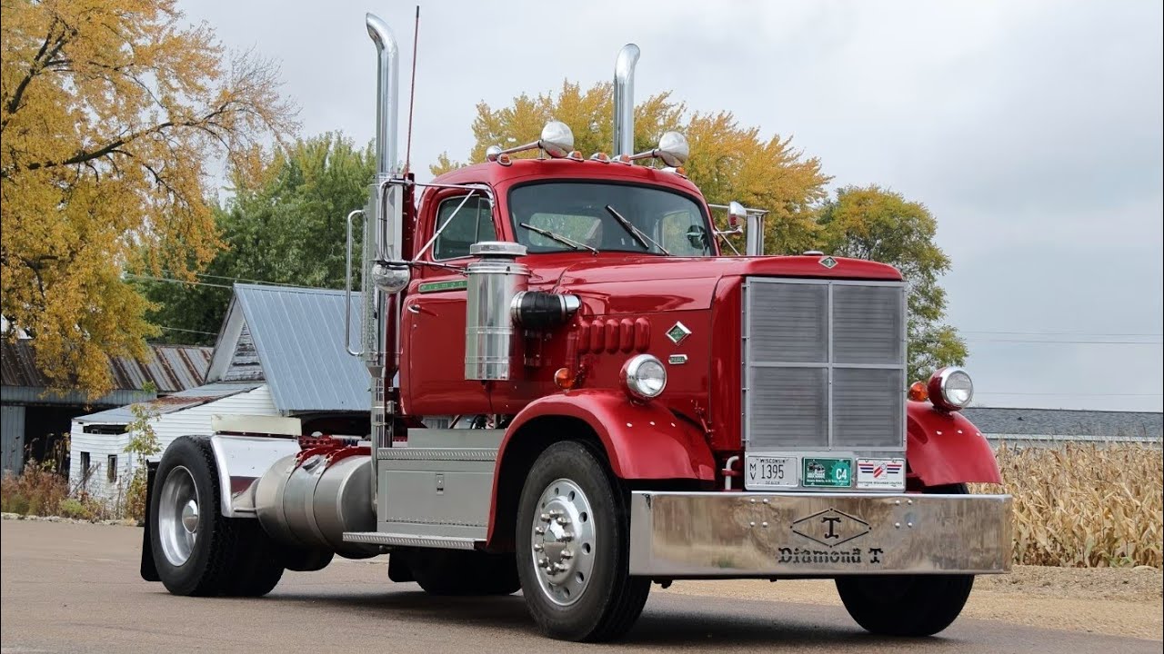 1953 Diamond T 950 Truck (Custom) - YouTube