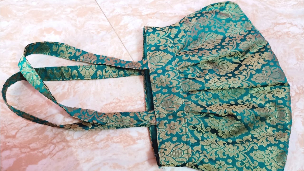 Just One Cut Bag / Shopping Bag / Bag Making at Home / DIY Bags /Hand ...