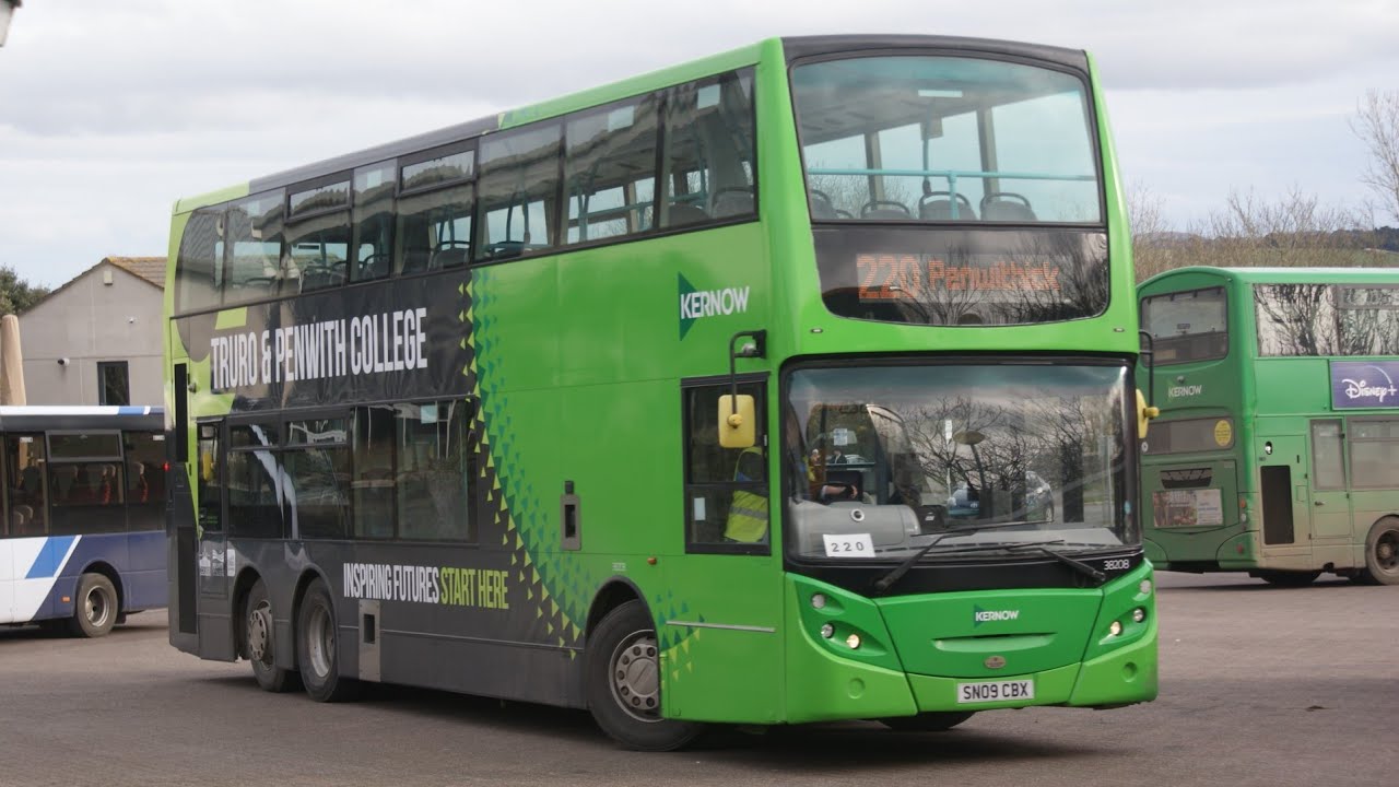 *Hellfire Beast* | ADL Enviro500 | 91 to Newquay / 38201 SN09 CAU - YouTube